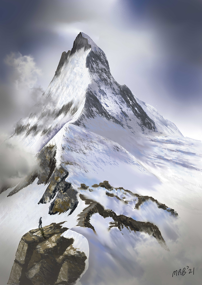 Some of my digital landscapes: the faces of the Matterhorn – Professor ...